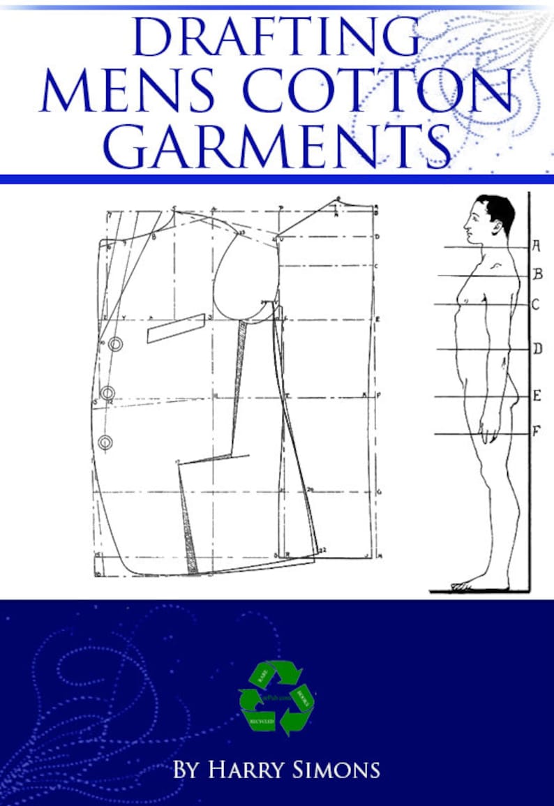 Drafting Mens COTTON GARMENTS Design Your Own Victorian Mens - Etsy
