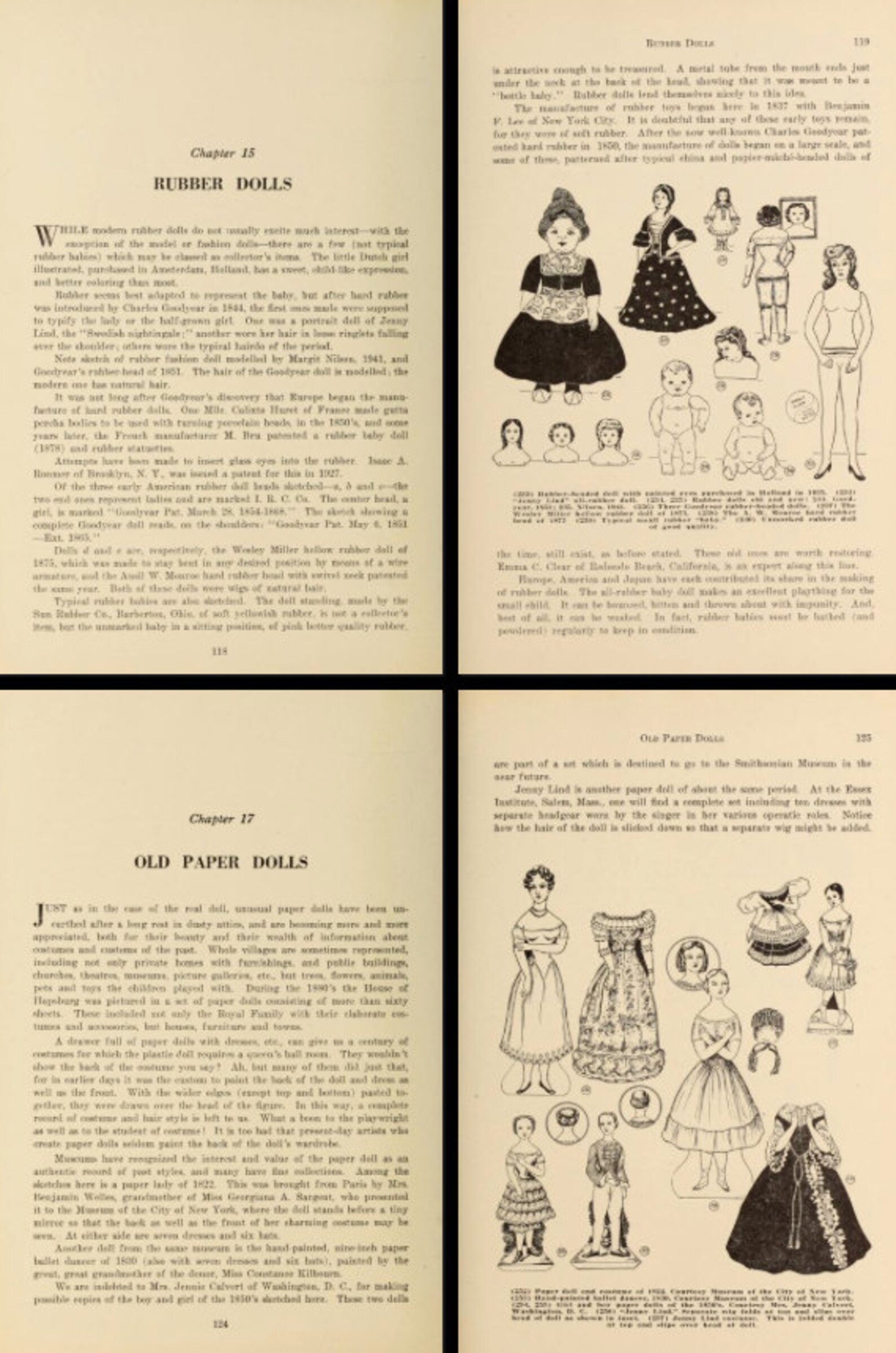Illustrated Guide to DOLL COLLECTING RARE Collectors Reference Book 209 ...