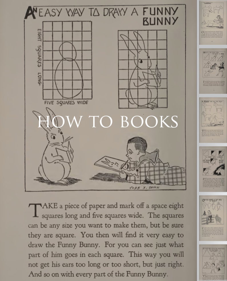 DRAWING the EASY WAY for Kids an Illustrated Simple Step by Step Book ...