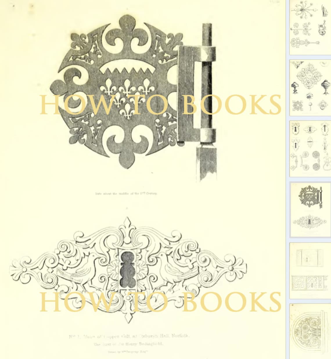 150 GEORGIAN Examples of ORNAMENTAL METALWORK Forge Work Blacksmith ...