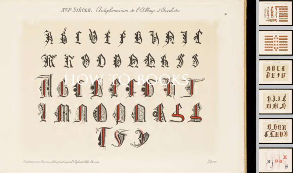 ILLUSTRATED CALLIGRAPHY TREASURE Rare Illustrated Book in | Etsy