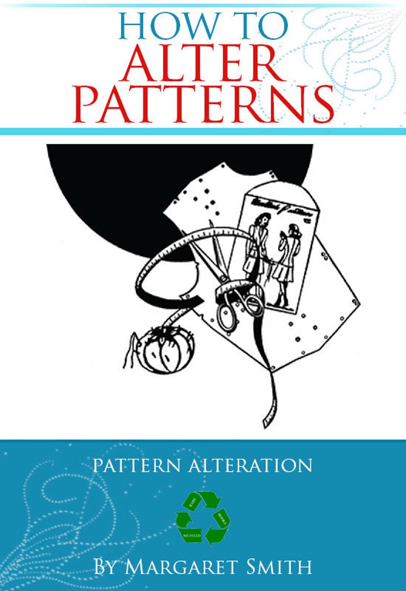 How to ALTER PATTERNS an Illustrated Guide to Pattern | Etsy