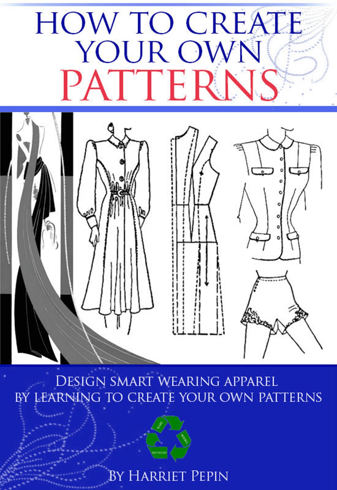 How to Create YOUR OWN PATTERNS Design Smart Wearing Apparel | Etsy