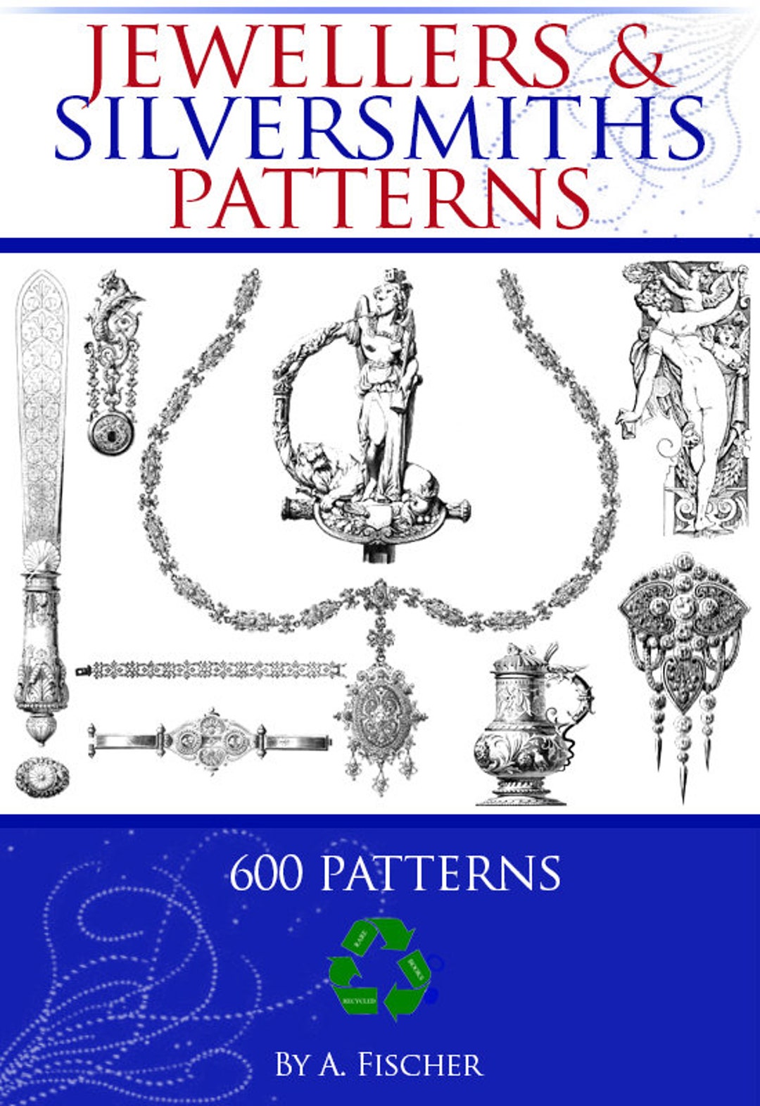 600 Victorian JEWELLERS and SILVERSMITHS Design Patterns Rare ...