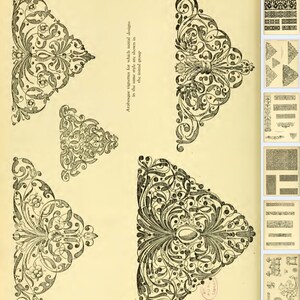 ILLUSTRATED DECORATIONS in PRINTING ~ Alphabets Book Covers Borders ...