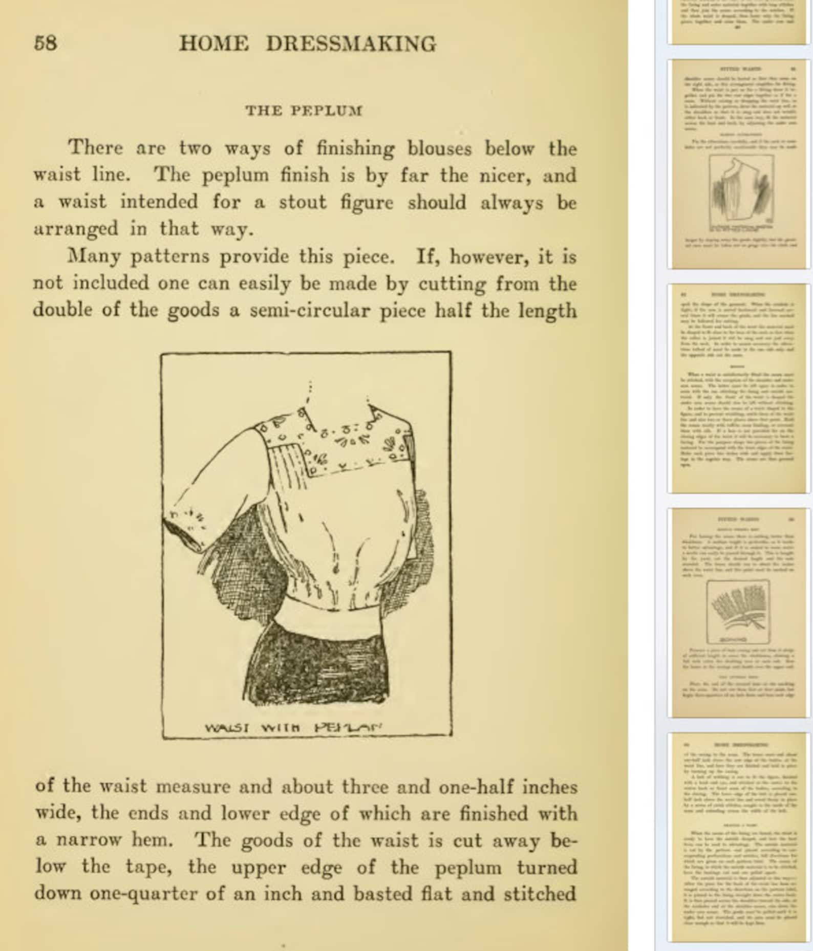 HOME DRESSMAKING Made Easy Make Your Own Clothes With This Illustrated ...