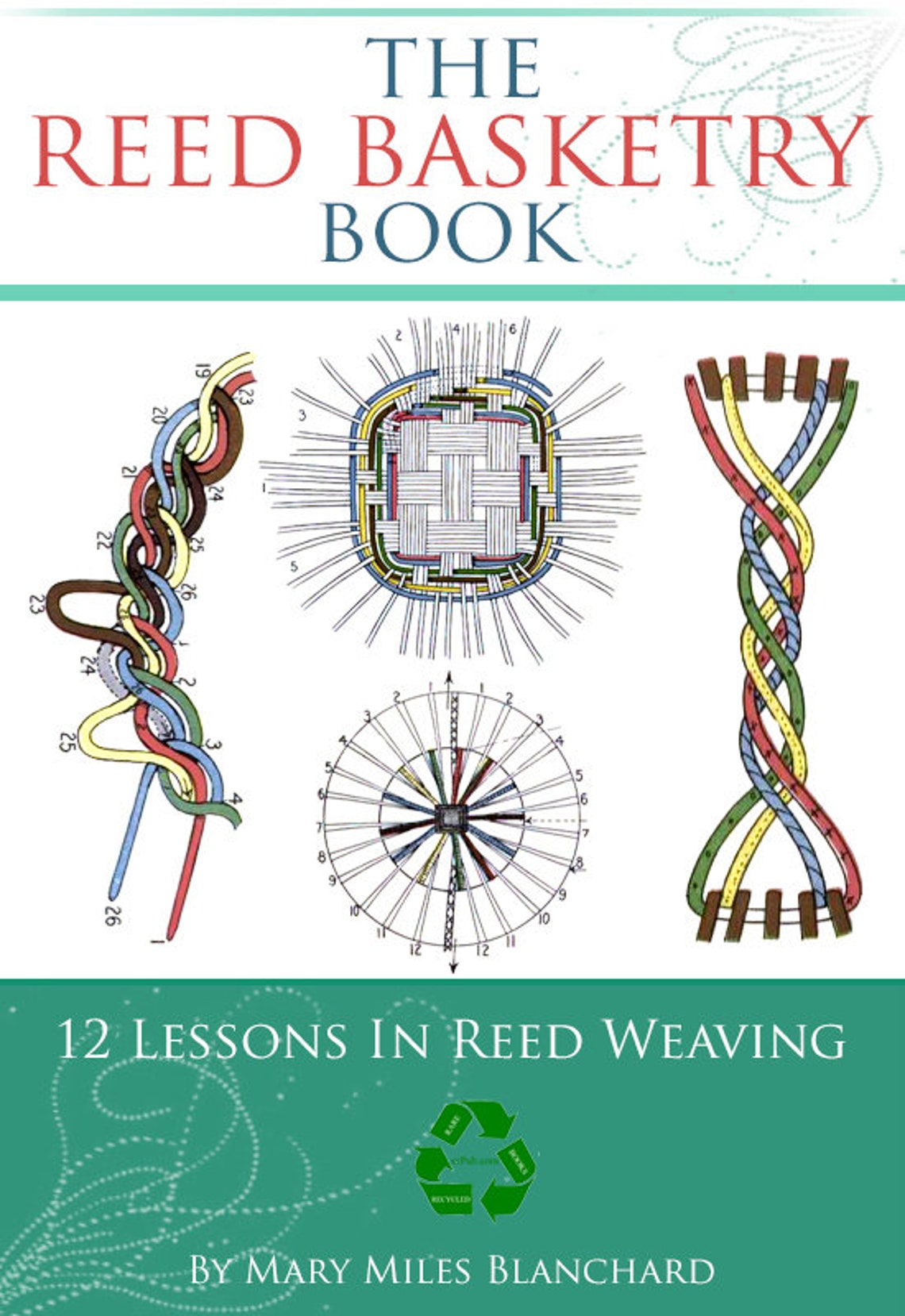 The Illustrated REED BASKETRY BOOK 12 Lessons in Reed Weaving - Etsy