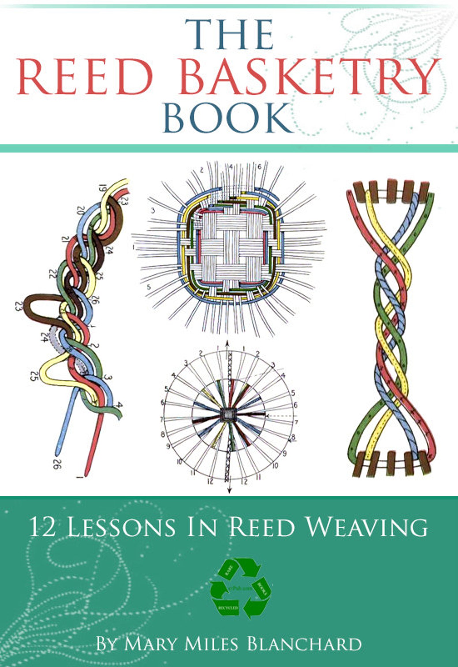 The Illustrated REED BASKETRY BOOK 12 Lessons in Reed Weaving - Etsy