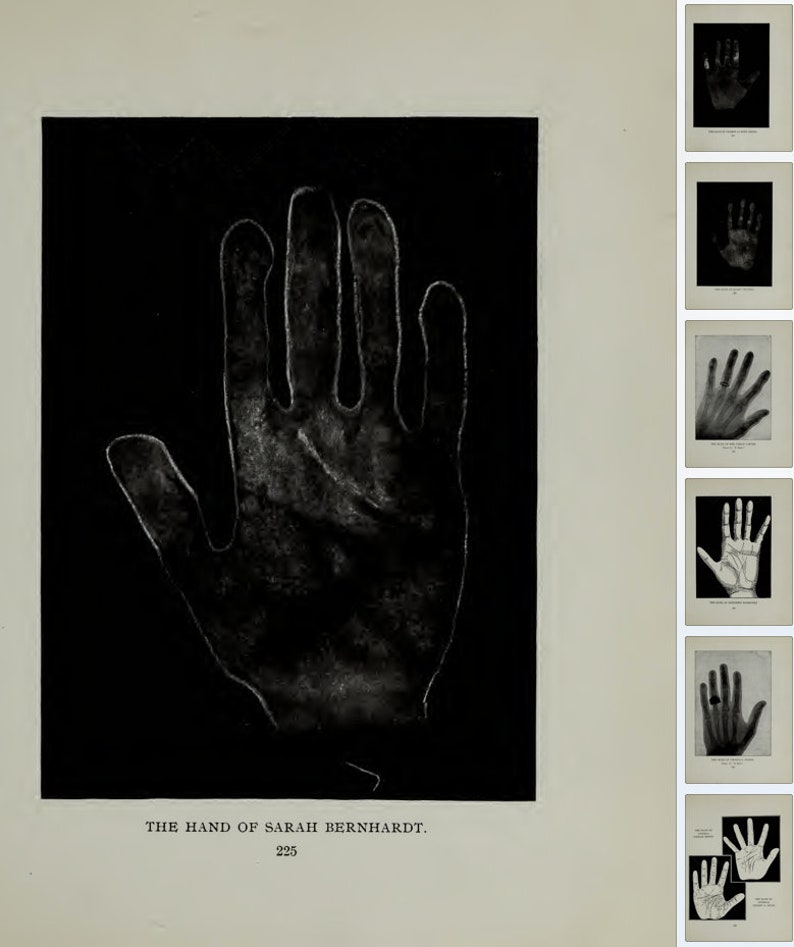The ILLUSTRATED SCIENCE of PALMISTRY ~ Cheirognomy ~ Cheiromancy Based ...