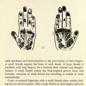 How to Know People by Their Hands Actual 1938 Palm Prints of Famous ...