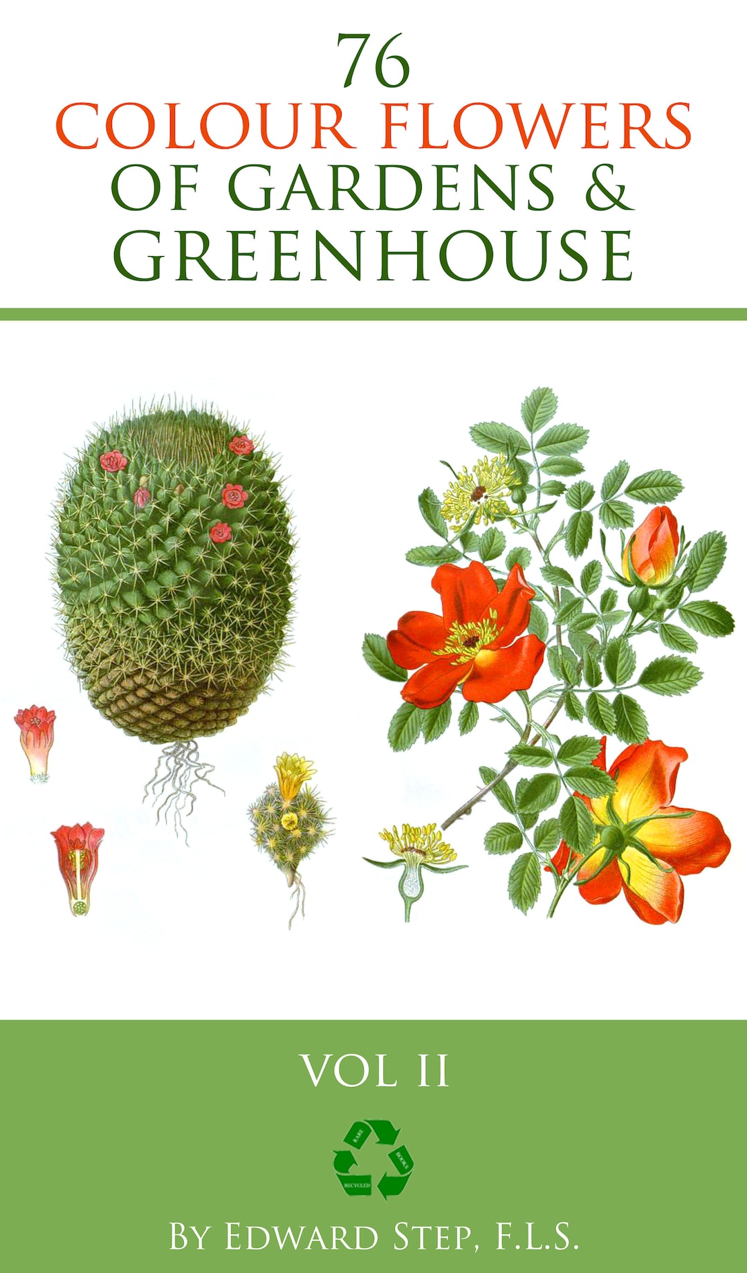 76 Colour Favourite FLOWERS of GARDEN and GREENHOUSE With Flower ...