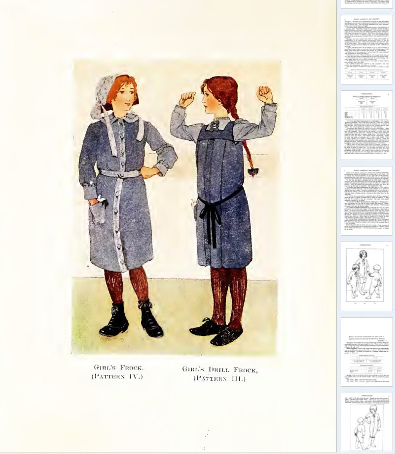 How To Make Simple Garments For Children 4 to 14 Create Your | Etsy