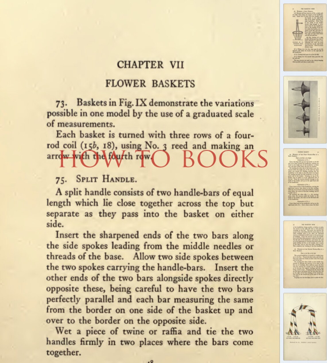 The Illustrated REED BASKETRY BOOK 12 Lessons in Reed Weaving - Etsy