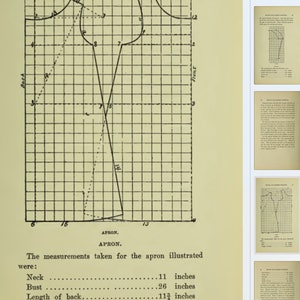 SEWING and GARMENT DRAFTING With Drafting Diagram Patterns ...