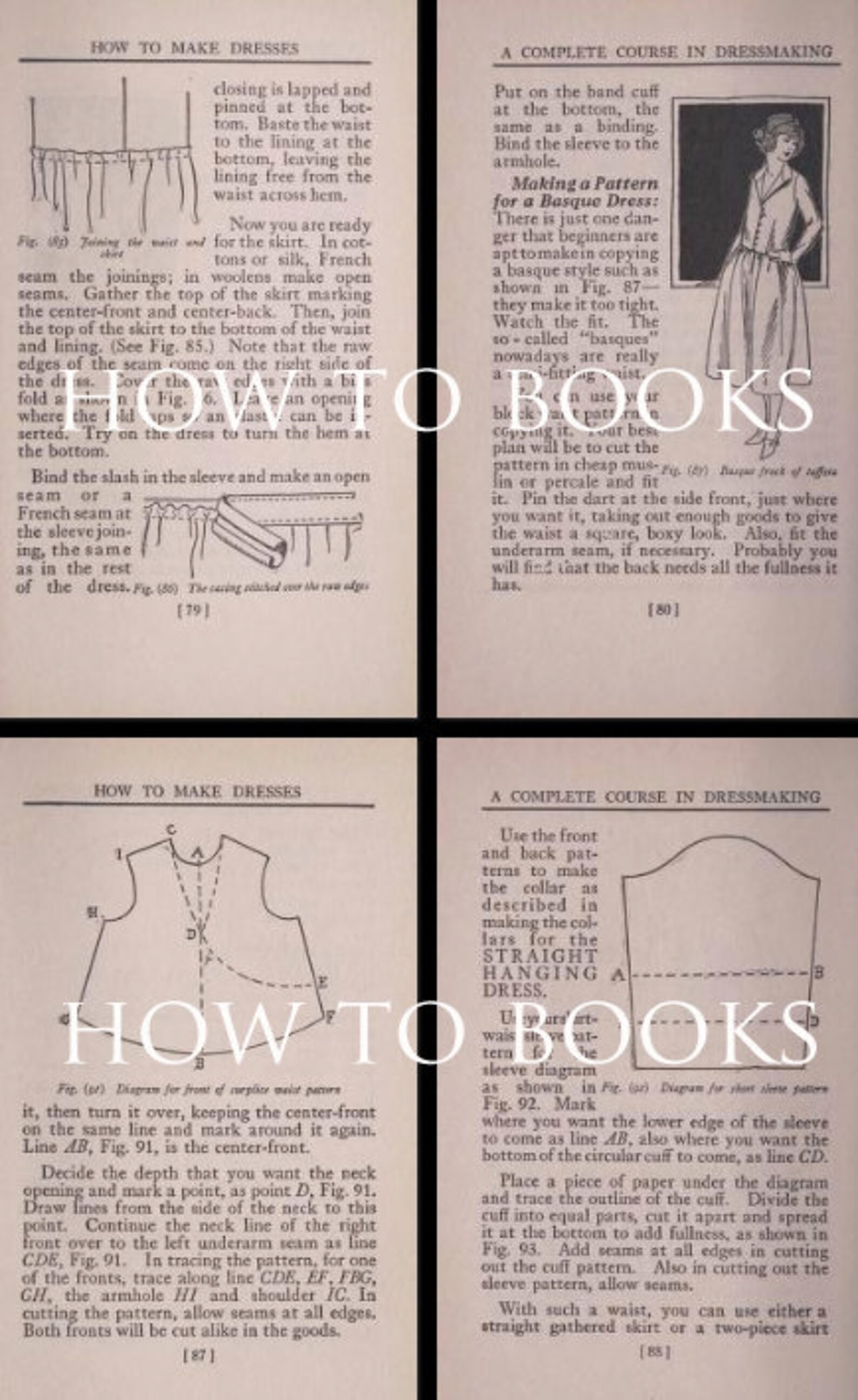 HOW to MAKE DRESSES ~ Lesson 6 From the Series A Complete Course in ...