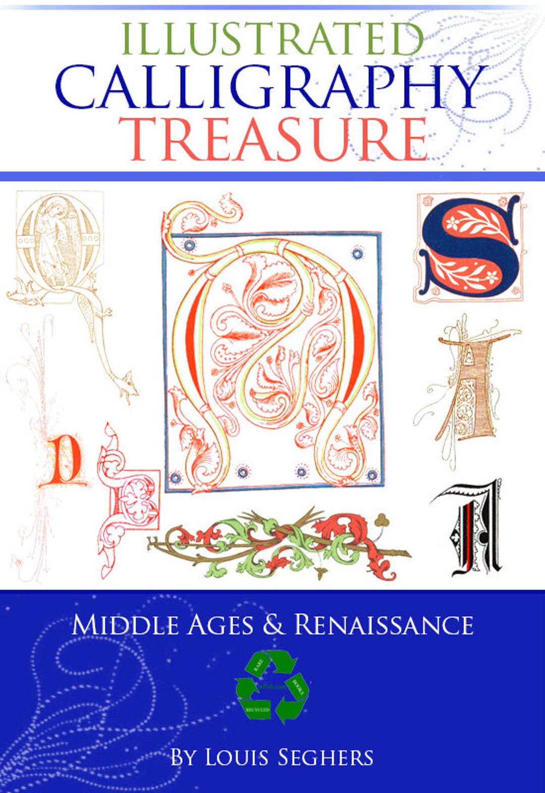 ILLUSTRATED CALLIGRAPHY TREASURE Rare Illustrated Book in Color for ...