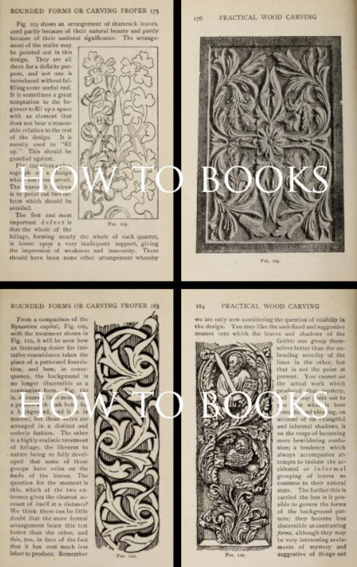 Easy Lessons in the Art of PRACTICAL WOOD CARVING Rare - Etsy