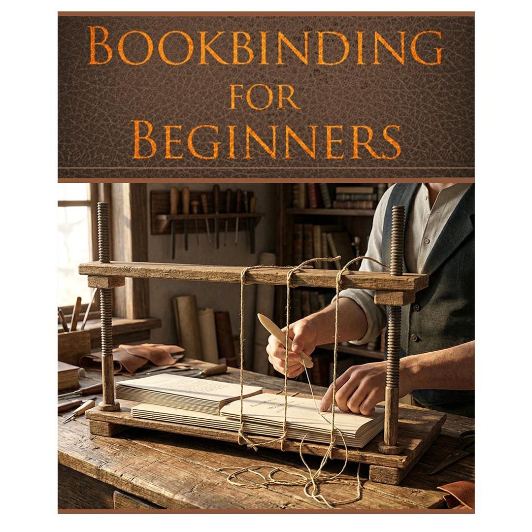 BOOKBINDING for BEGINNERS an Illustrated Handbook for the Amateur ...