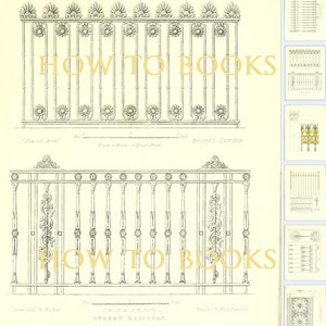 150 GEORGIAN Examples of ORNAMENTAL METALWORK Forge Work Blacksmith ...