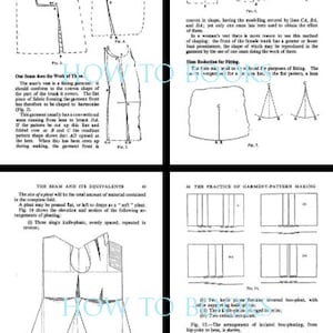 GARMENT PATTERN MAKING an Illustrated Textbook for Clothing Designers ...