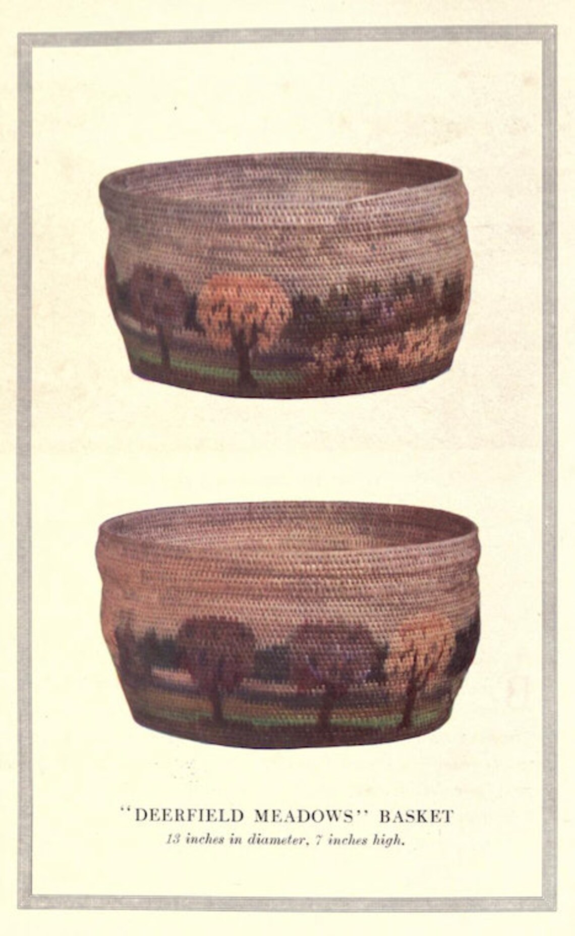 The ILLUSTRATED How to Book of RAFFIA BASKETRY as A Fine Art 56 Pgs ...