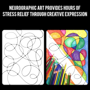 NEUROGRAPHIC ART STEPS Learn How to Relieve Stress and Stimulate ...