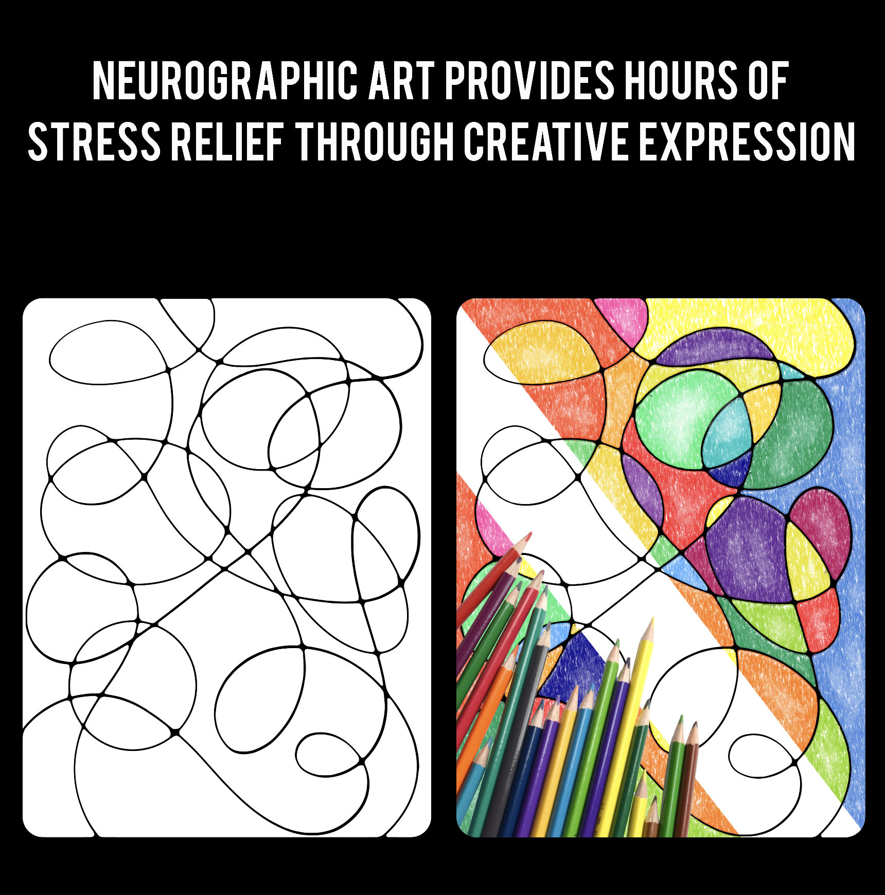 NEUROGRAPHIC ART STEPS Learn How to Relieve Stress and Stimulate ...