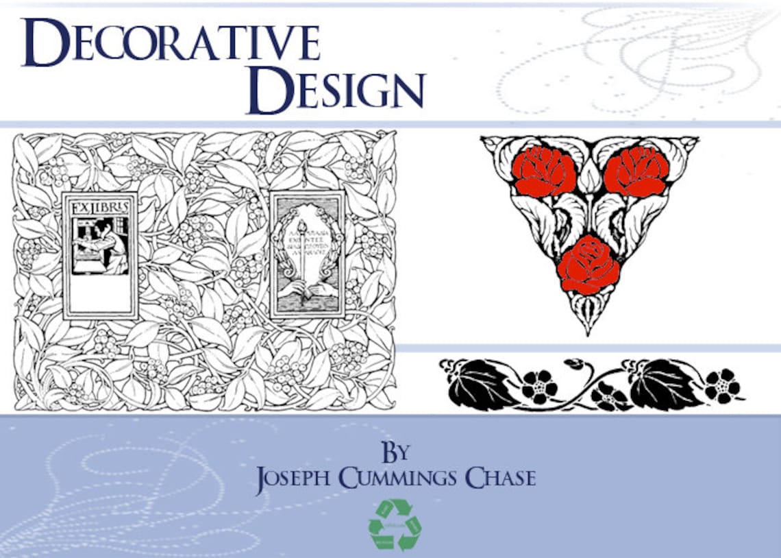DECORATIVE DESIGN A Text-book of Practical Methods ~ 77 Pages Print or ...