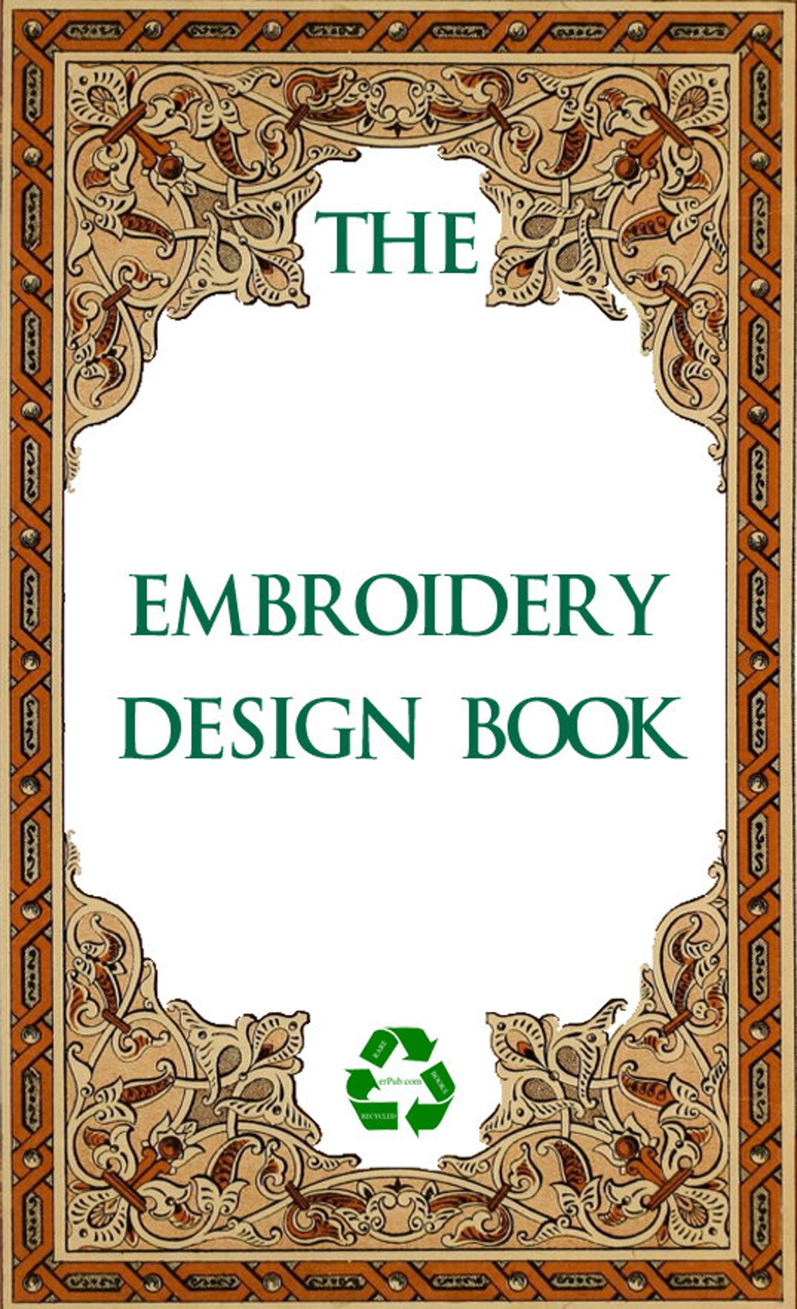 The EMBROIDERY DESIGN BOOK of Embroiderers Designs Containing Initials ...