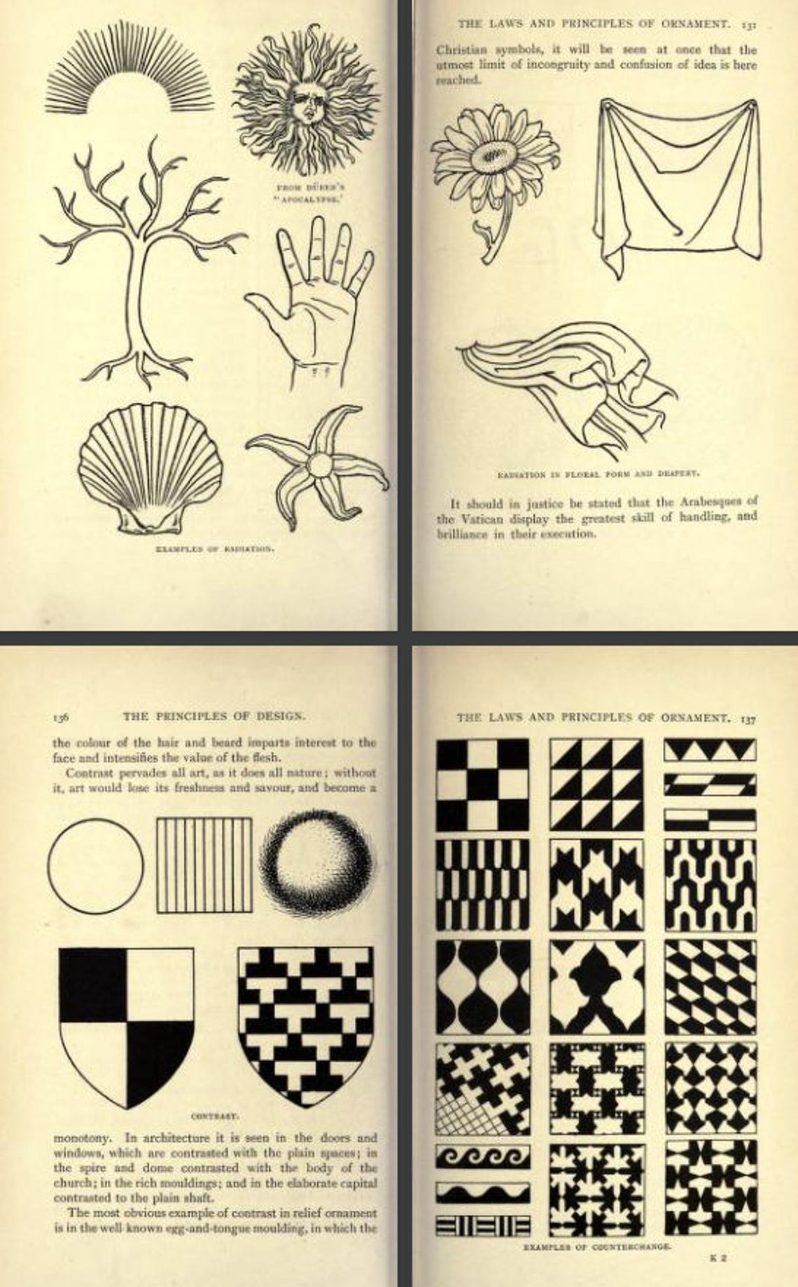 The PRINCIPLES of DESIGN Rare Illustrated 209 Page Textbook on | Etsy