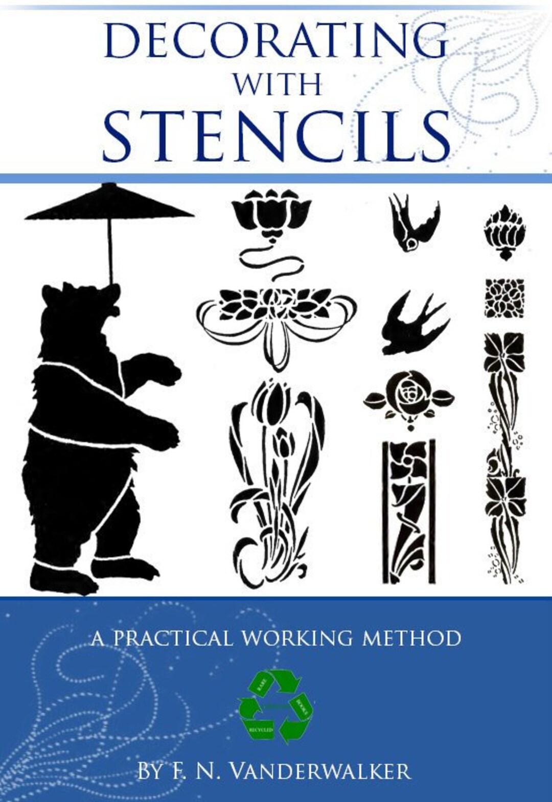 Illustrated Guide to DECORATING With STENCILS Rare Printable Book With ...