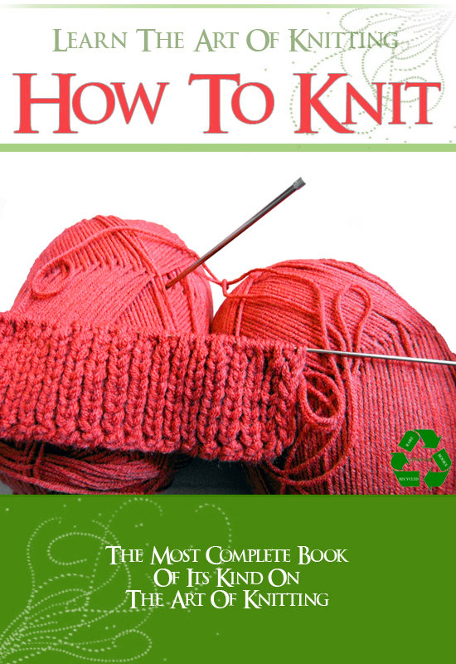 LEARN HOW to KNIT With the Most Complete Book of Its Kind on - Etsy