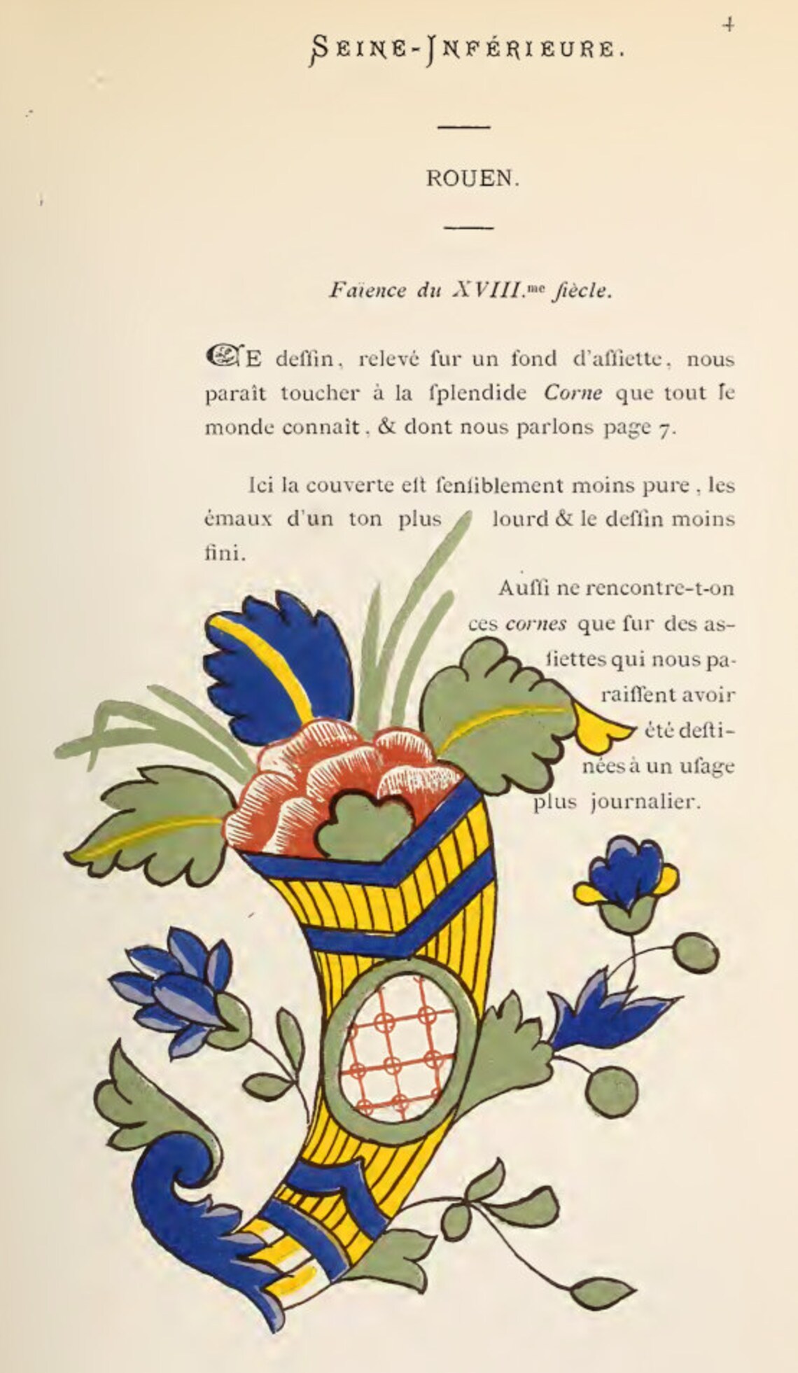 FRENCH FAIENCE Patterns and Marks Rare ILLUSTRATED French - Etsy