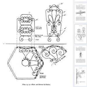 Easy Home BENT IRONWORK PATTERNS Illustrated Tutorial Guide With ...