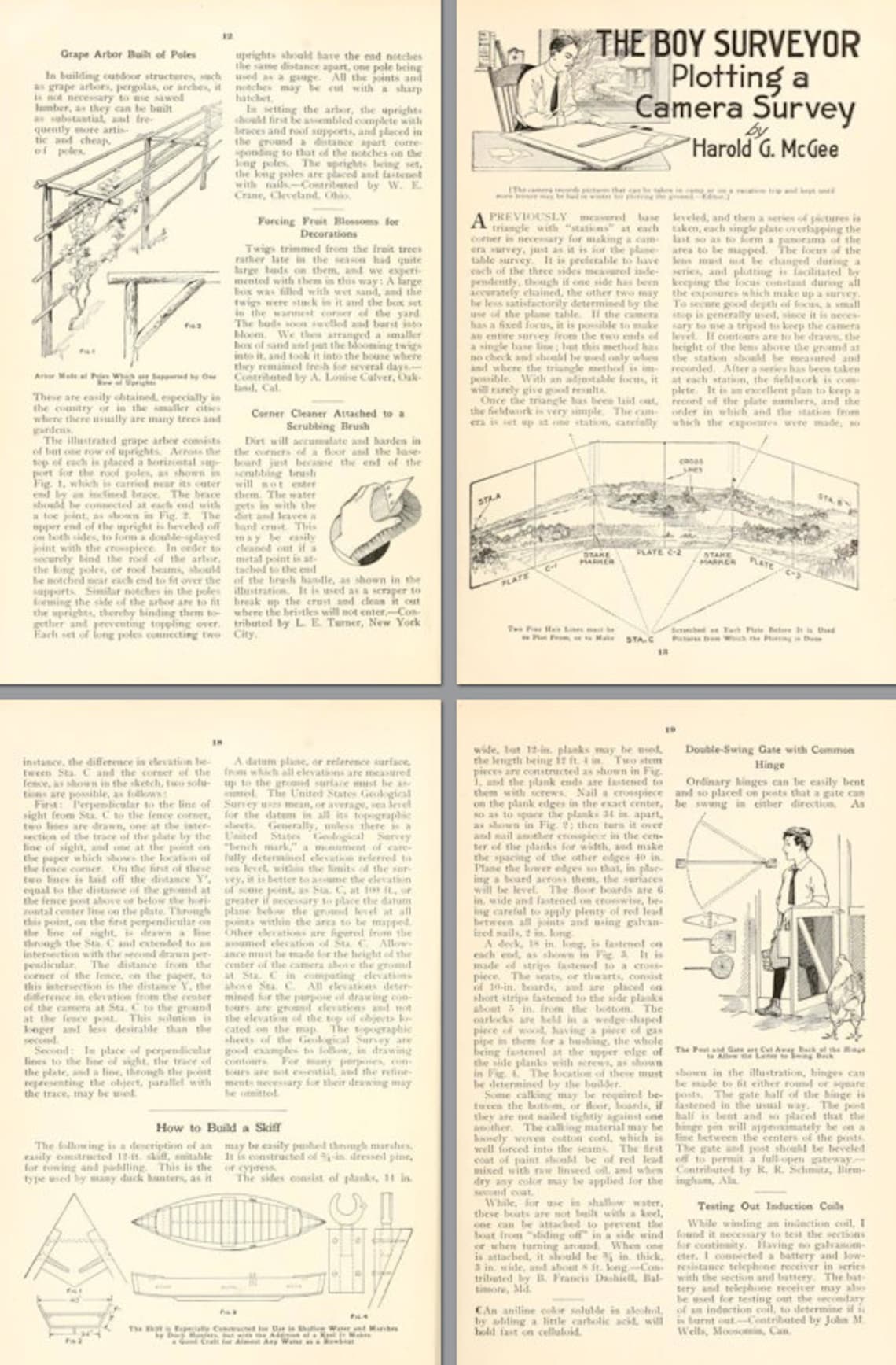 1000 PROJECTS for BOYS to Do 474 Pages With 995 ILLUSTRATIONS | Etsy