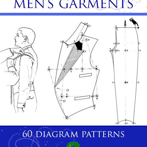 Designing and Cutting Mens Garments Design Your Own Vintage - Etsy