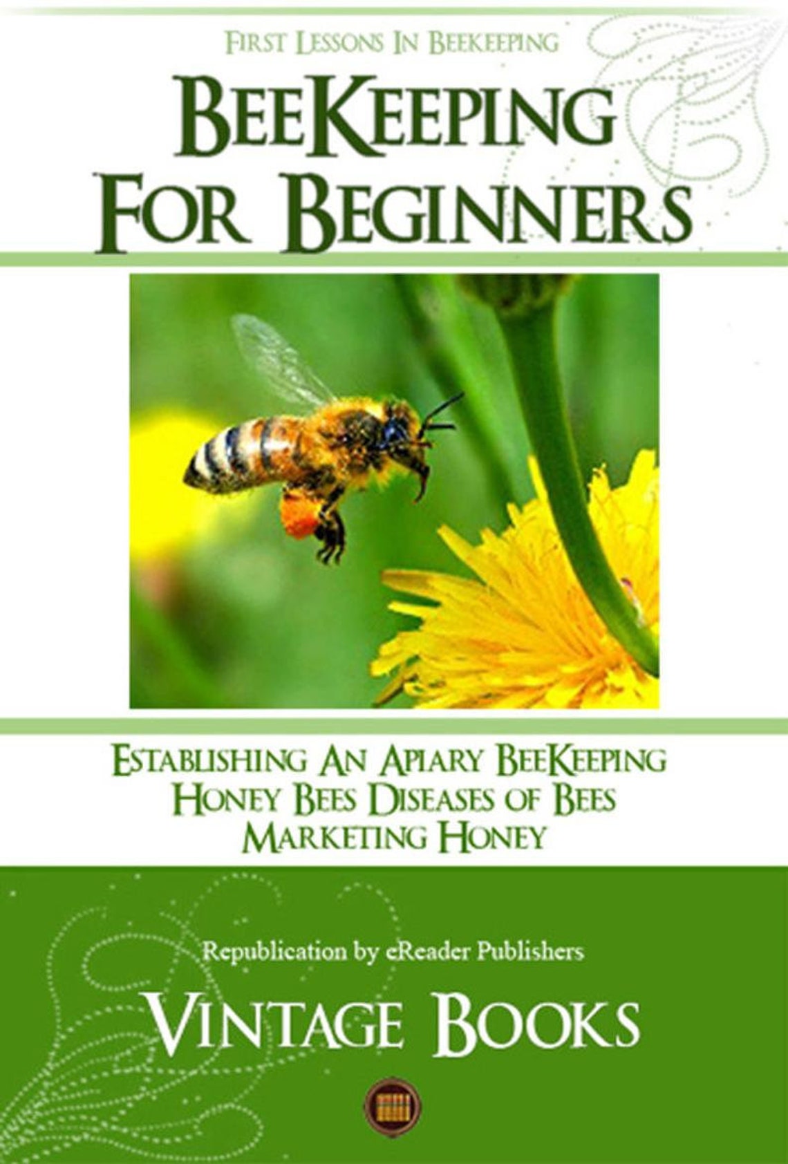 BEE KEEPING for Beginners A Rare Illustrated Tutorial About Honey Bees ...