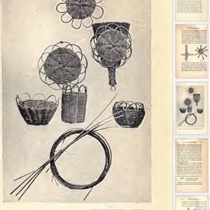 How to Make Baskets Including Native American Indian Basket Stitches ...