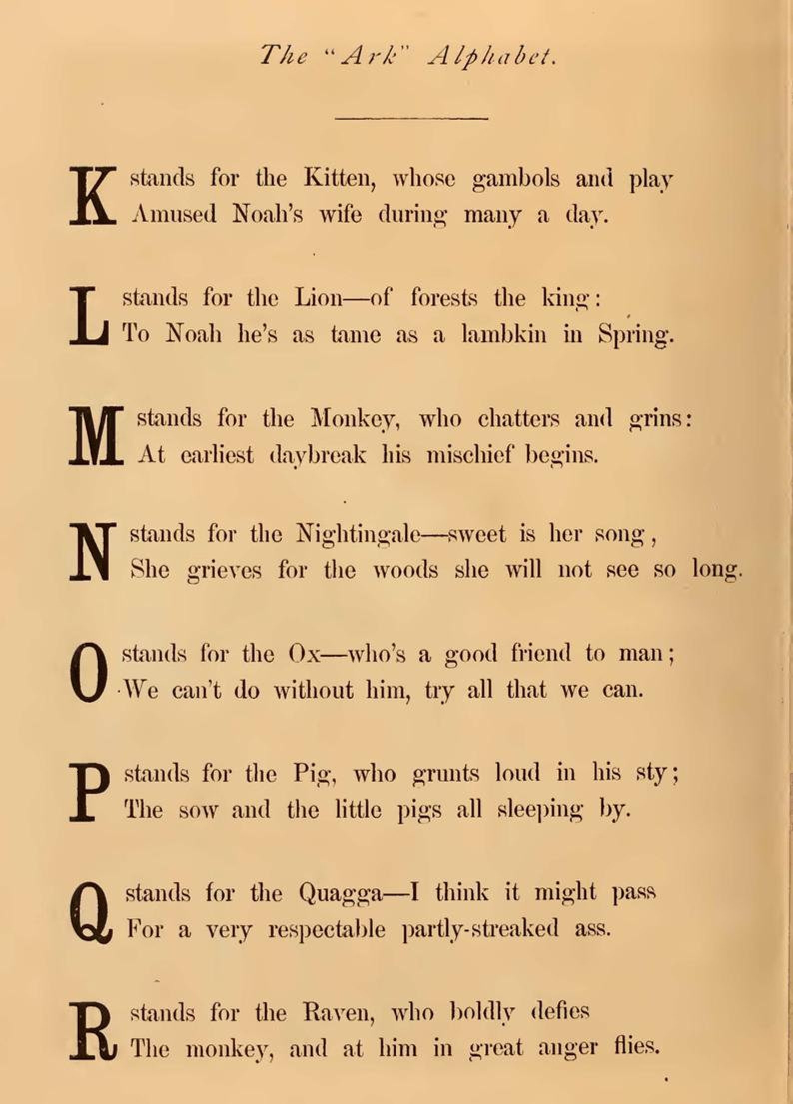 NOAH'S ARK ALPHABET Illustrated Kids Learning Animal - Etsy
