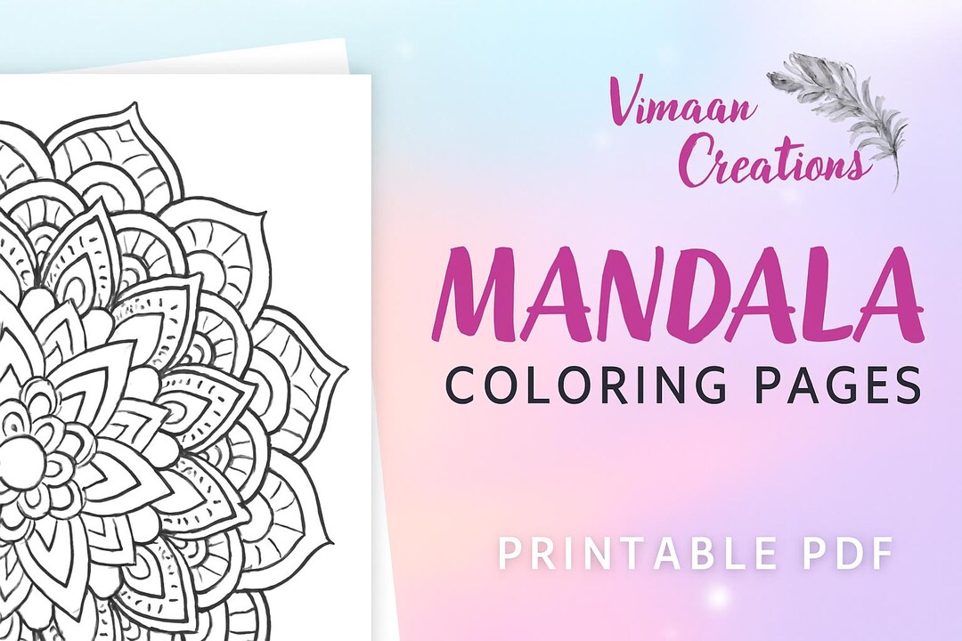 Mandla Coloring Book - Etsy