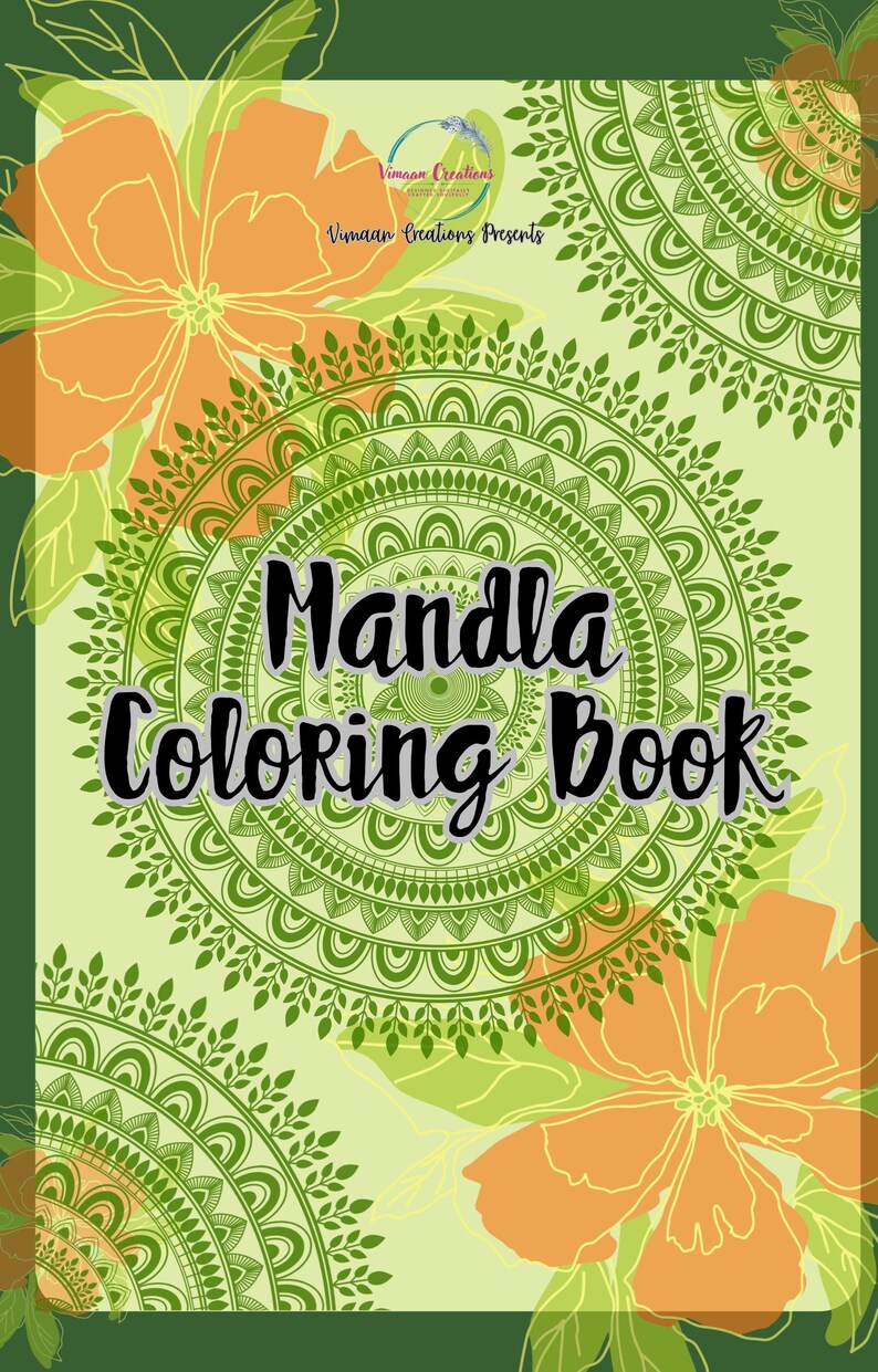 Mandla Coloring Book - Etsy