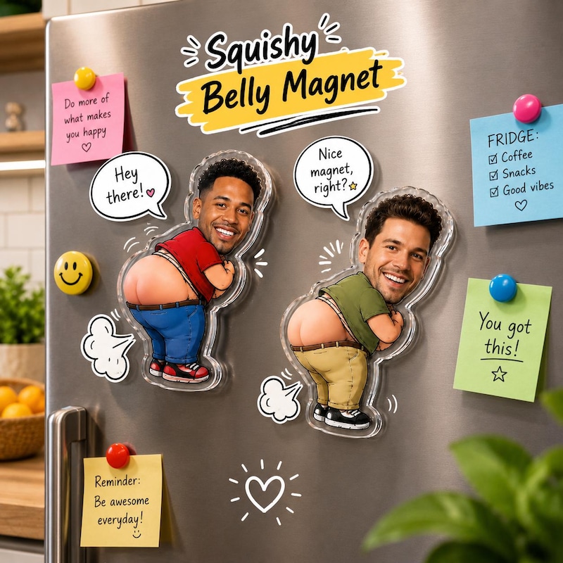 Butt Fridge Magnets - Etsy