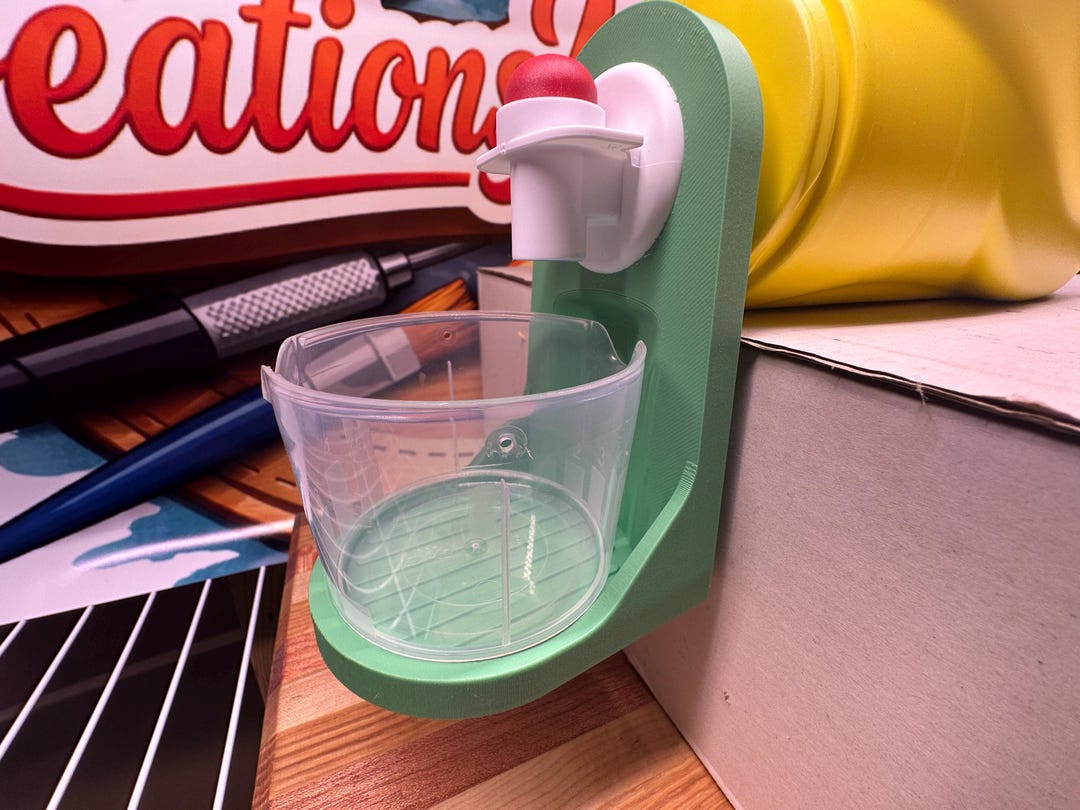 Laundry Detergent Cup Holder – Keep Cups Organized & Easy to Fill - Etsy