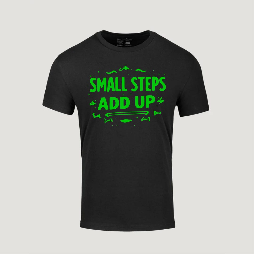 Small Steps Add up Svg, Motivational Quotes Png, Retro Jpg, Shirt ...