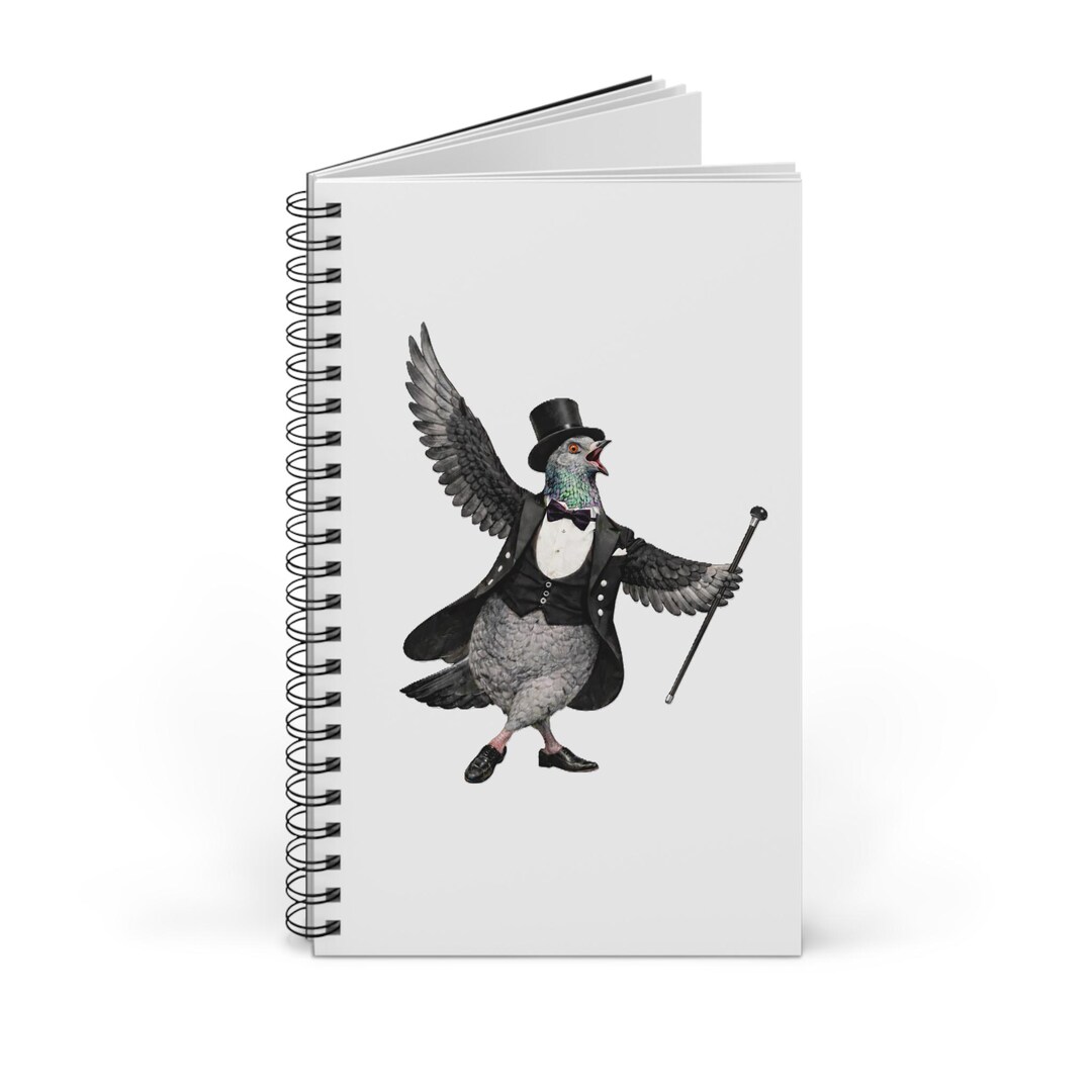 Customizable Broadway NYC Pigeon Spiral Journal | Cabaret Musical ...