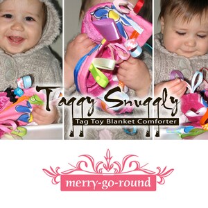 Taggy Snuggly Tags Toy Mini . CHOOSE ONE Owls Giraffes - Etsy