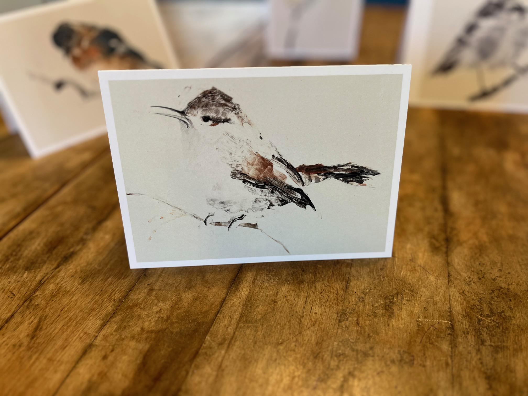 Box Set of Bird Art Note Cards - Etsy
