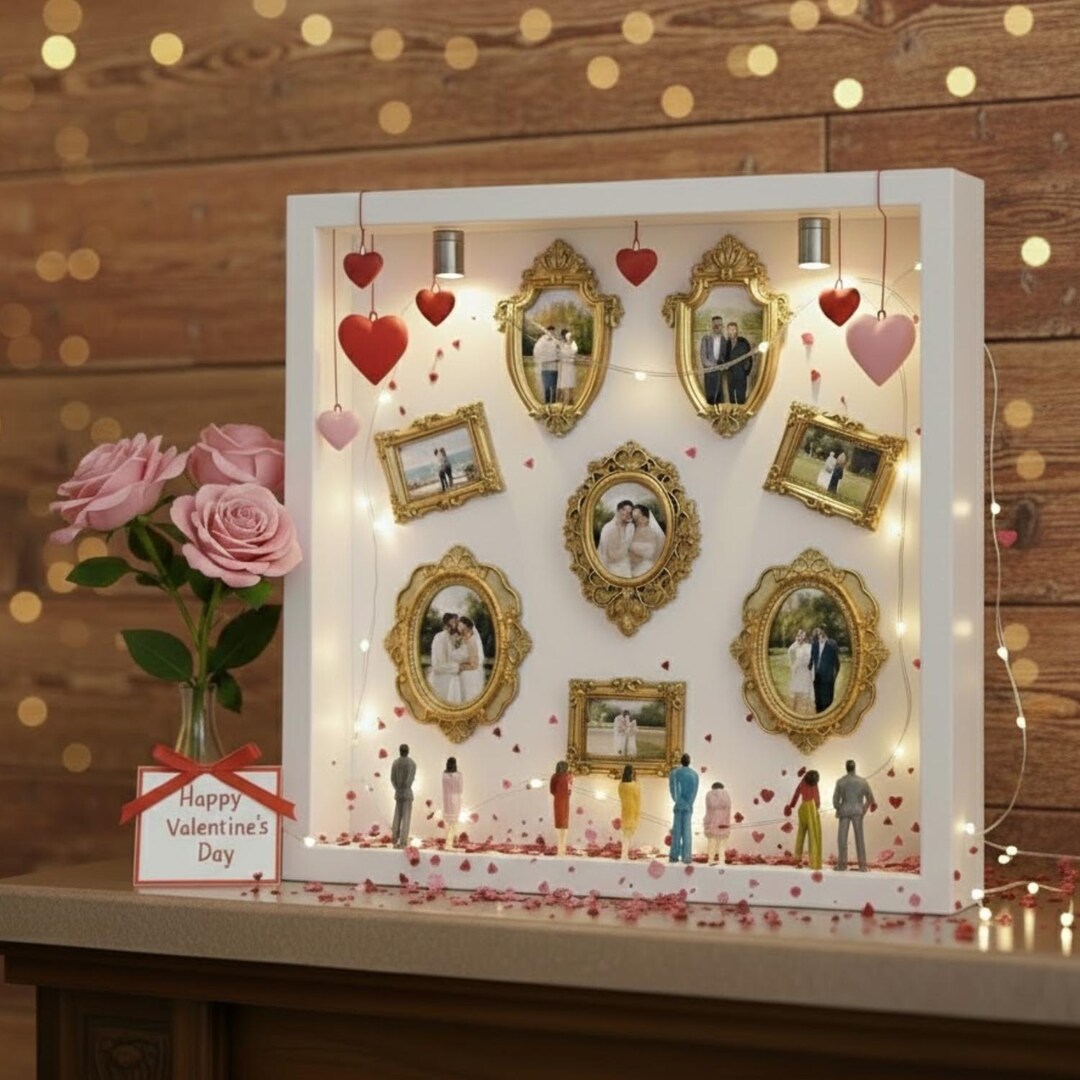 DIY Mini Museum Kit - Silhouette Memory Box - Personalized Gold ...