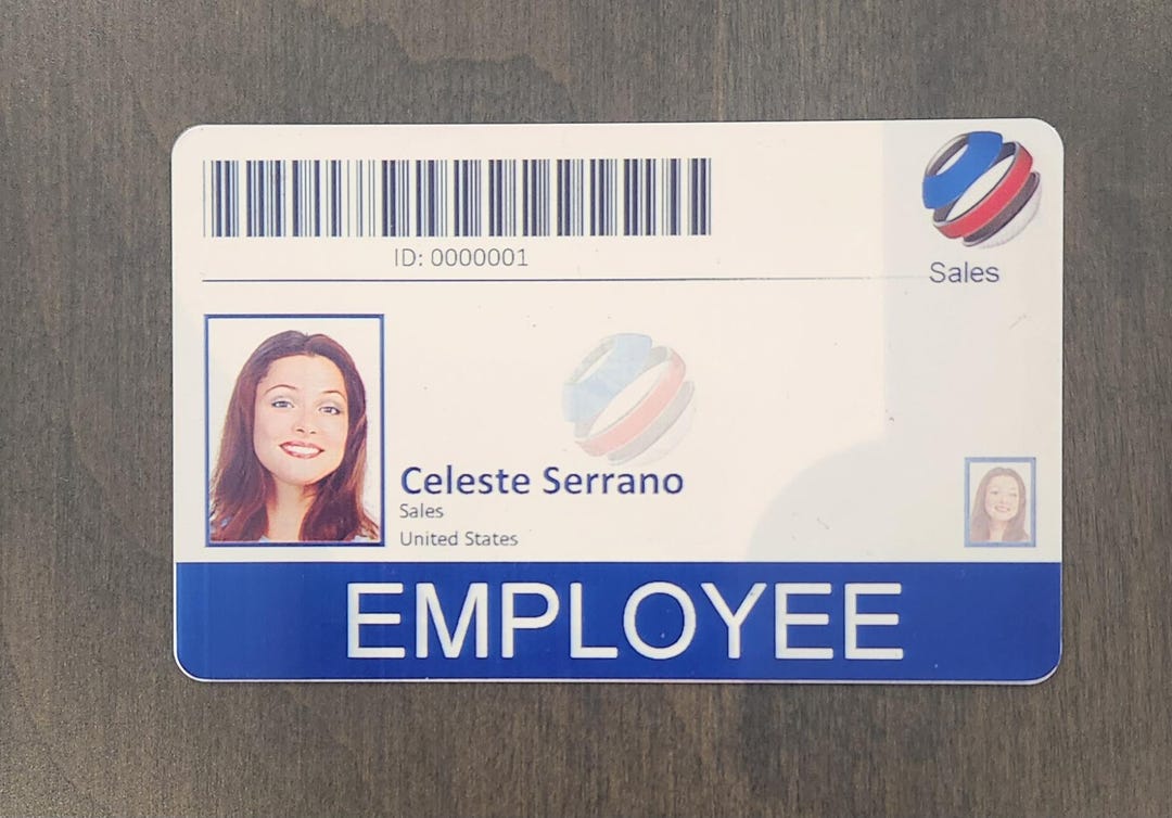 Custom Printed ID Cards| Plastic PVC Fully Customizable (3.4x2.125in ...