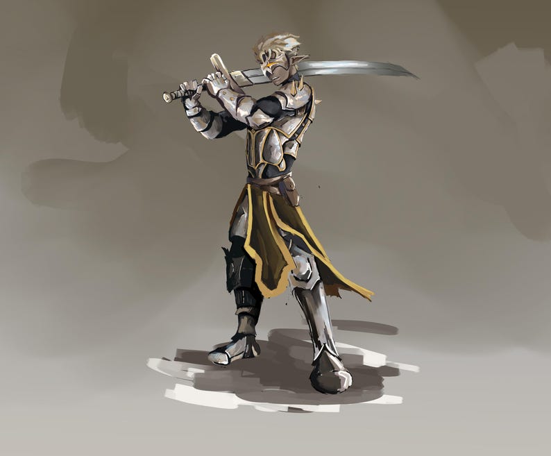 Custom Fantasy Art | DND Commission Character Design, OC Art ...
